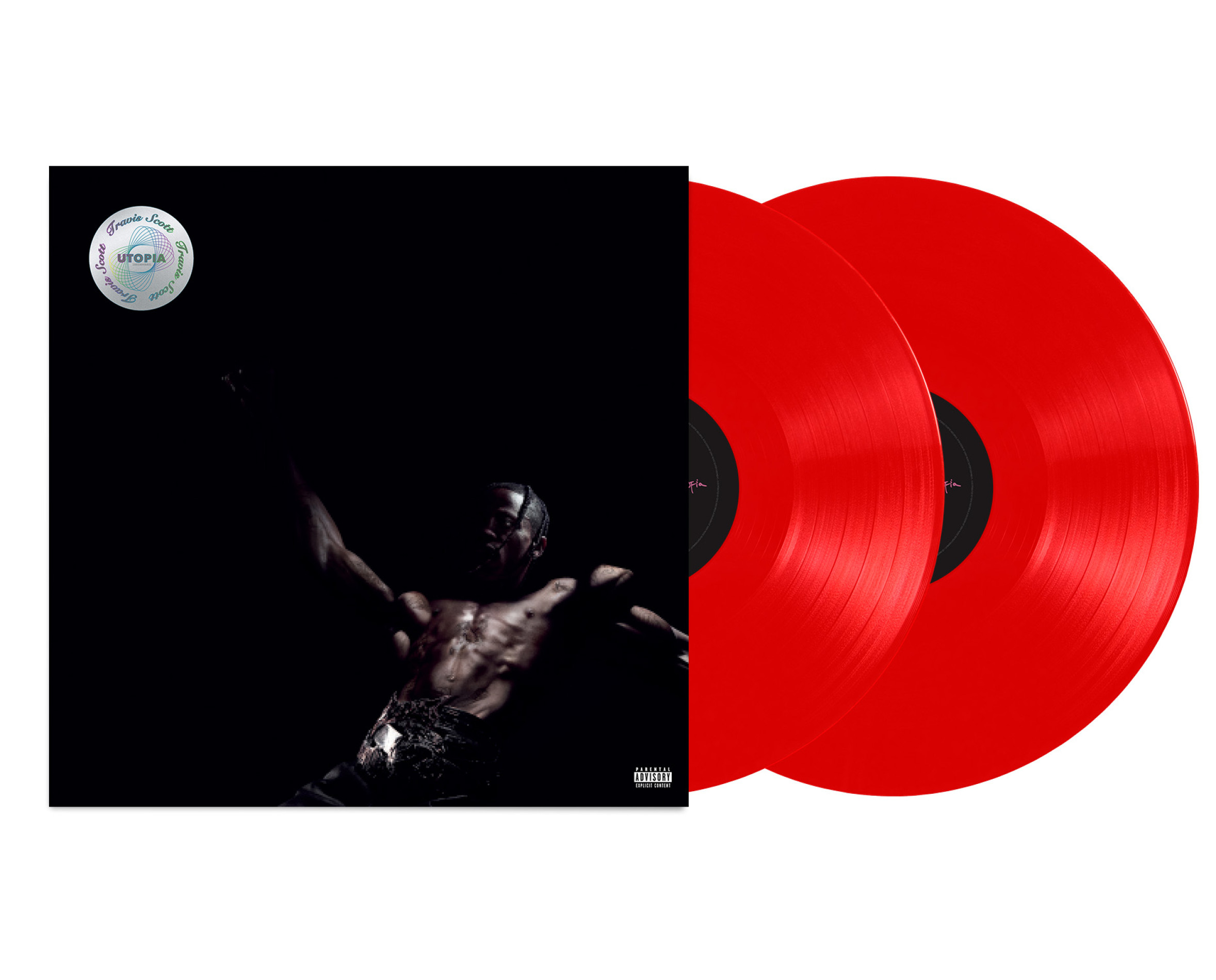 Вінілова платівка Travis Scott - Utopia (Red Vinyl) - купити в Quals